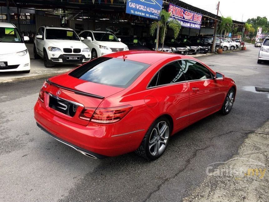 Mercedes-Benz E250 2014 2.0 in Selangor Automatic Coupe Red for RM ...