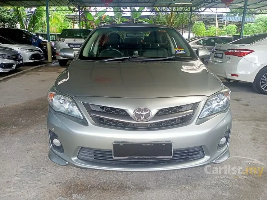 Used 2012 Toyota Corolla Altis 2.0 V (A) FSR TOYOTA MILEAGE 75K KM,1 ...