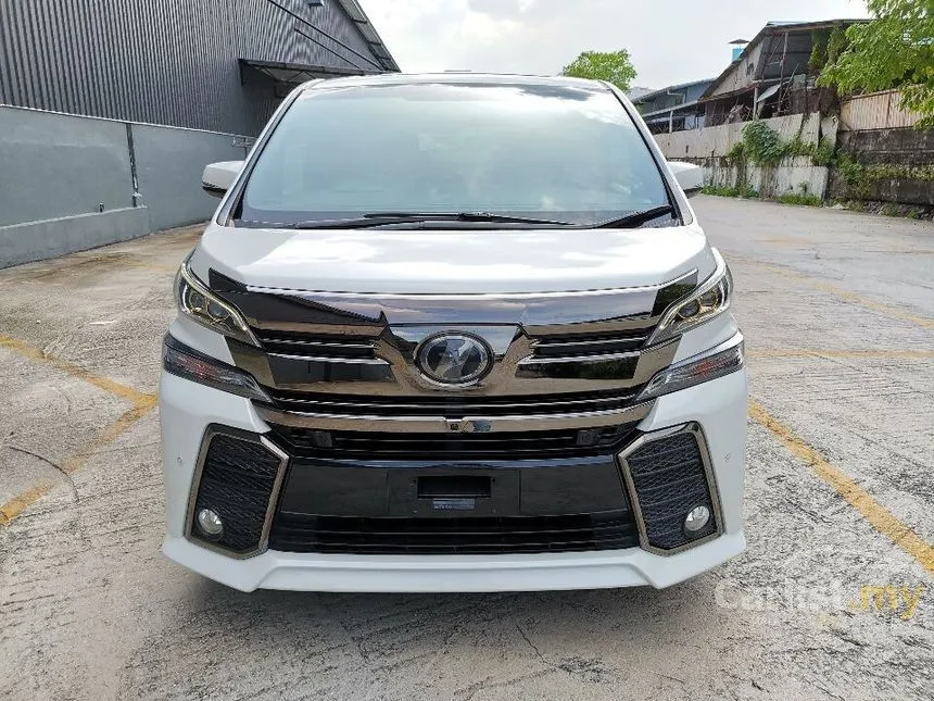 Recon 2017 Toyota Vellfire 2.5 GOLDEN EYE / SUNROOF / PRE-CRASH SYS ...