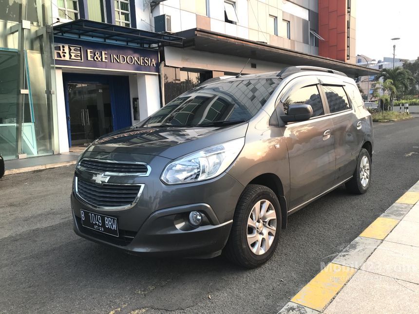 Jual Mobil Chevrolet Spin 2013 LTZ 1.5 di DKI Jakarta Automatic SUV Abu ...