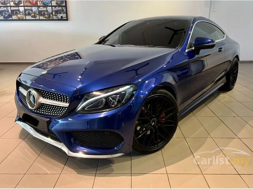 Used 2016 Mercedes Benz C200 COUPE AMG LINE (CBU) 2.0 + 1 Year Warranty ...