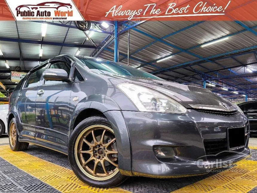 Used Toyota WISH 2.0 (A) CARBON FULLY LOADED ANDROID DVD FULL SPEC ...