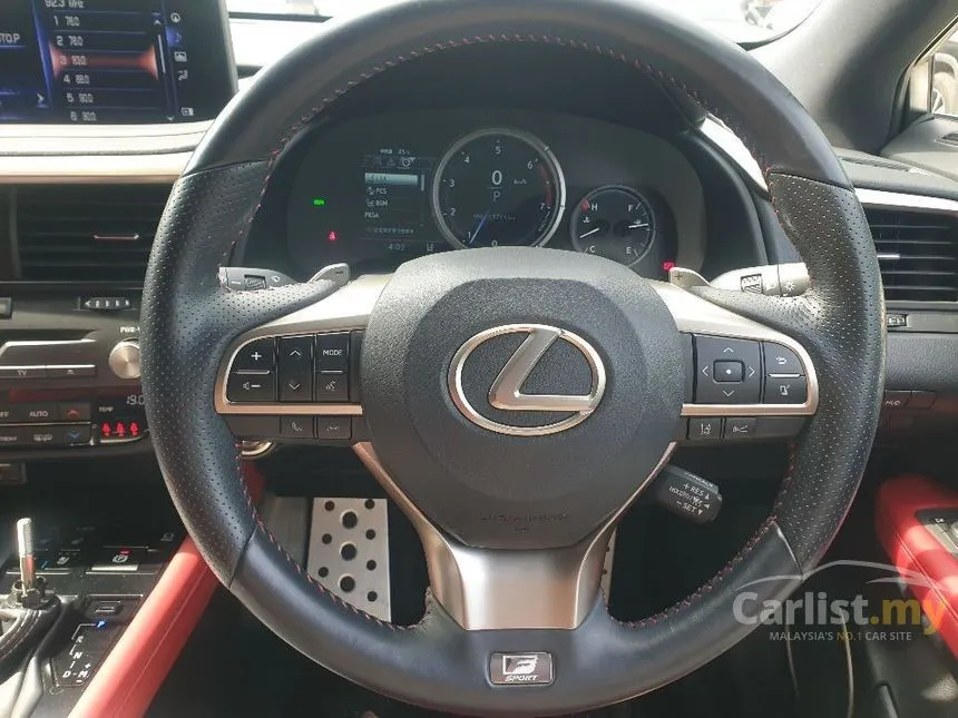 Recon 2021 Lexus RX300 2.0 F Sport SUV - PANORAMIC ROOF, RED INTERIOR ...
