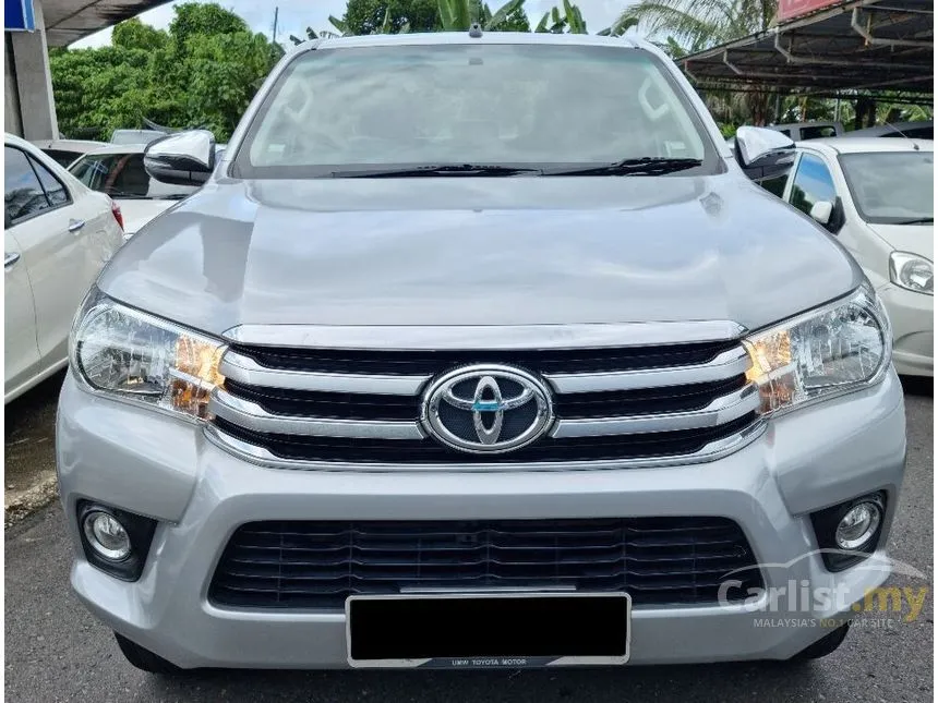 Used 2017 Toyota HILUX 2.4 G VNT (A) (GOOD CONDITION) - Carlist.my