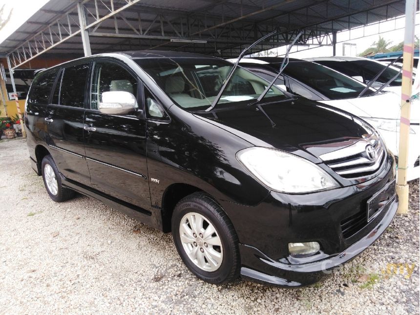 Toyota Innova 2010 G 2.0 in Johor Automatic MPV Black for RM 40,900 ...
