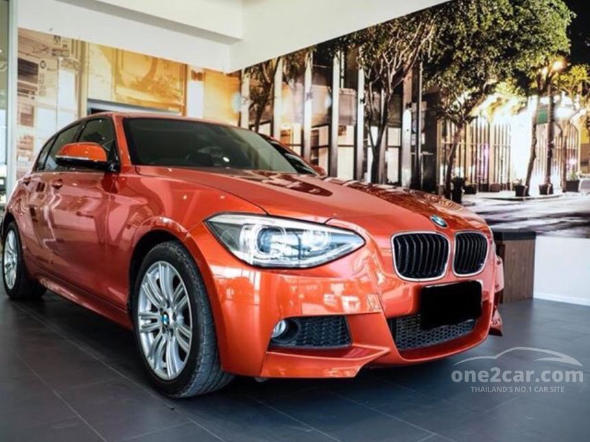 BMW 116i 2013 1.6 in ภาคกลาง Automatic Hatchback สีส้ม for 999,000 Baht ...