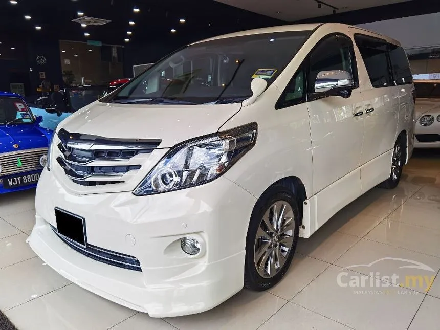 Used 2011 Toyota Alphard 2.4 S TYPE GOLD 240S Prime Selection MPV Power Boot Modelista Styling ...