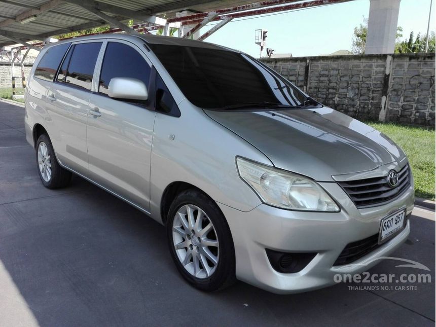 Toyota Innova 2012 E 2.0 in กรุงเทพและปริมณฑล Manual Wagon สีเทา for ...