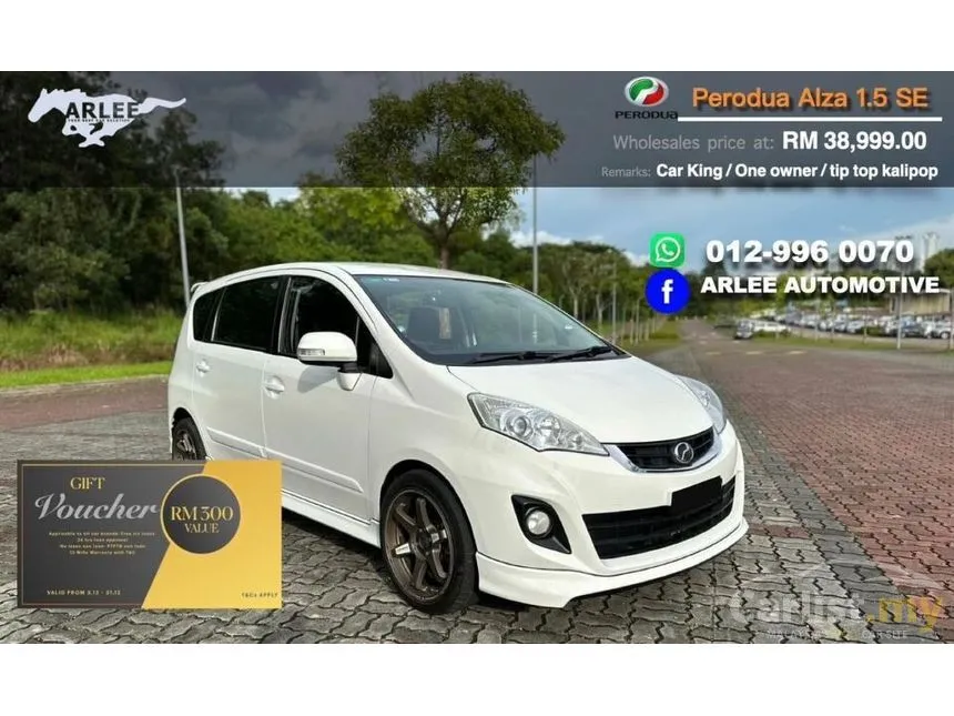 Used -Super Car King- Tip Top Kalipop /Perodua Alza 1.5 SE MPV ( AT ) F ...
