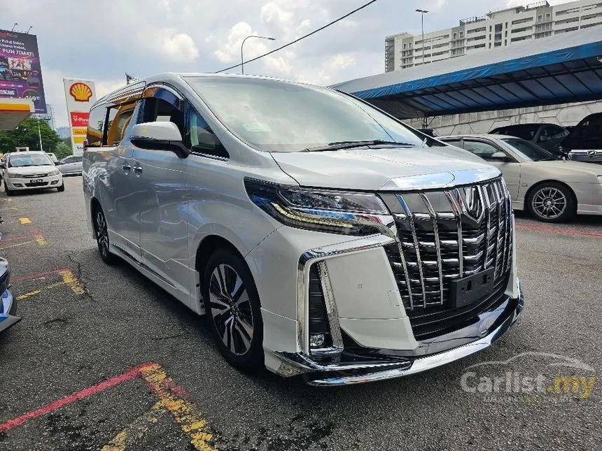 Recon 2018 Toyota Alphard 2.5 SC Sunroof Modellista Kit 3 LED JBL ...