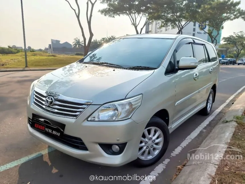 Jual Mobil Toyota Kijang Innova 2013 V 2.0 di Banten Manual MPV Silver Rp 160.000.000 - 13164613 ...