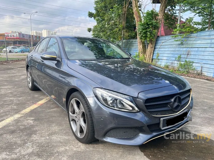 Used 2016 Mercedes-Benz C200 2.0 Avantgarde Sedan, Tip Top Condition ...