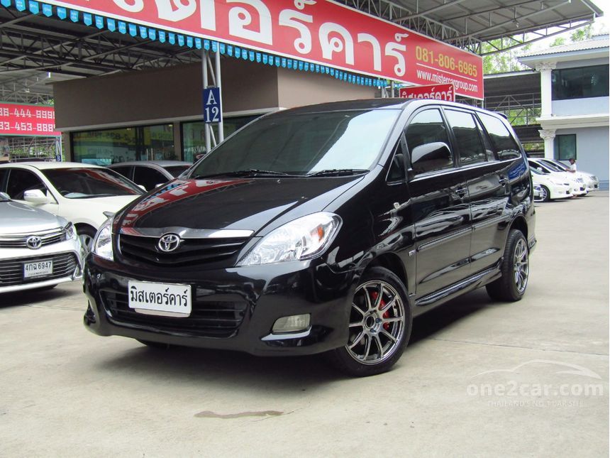 Toyota Innova 2009 G 2.0 in กรุงเทพและปริมณฑล Automatic Wagon สีดำ for ...