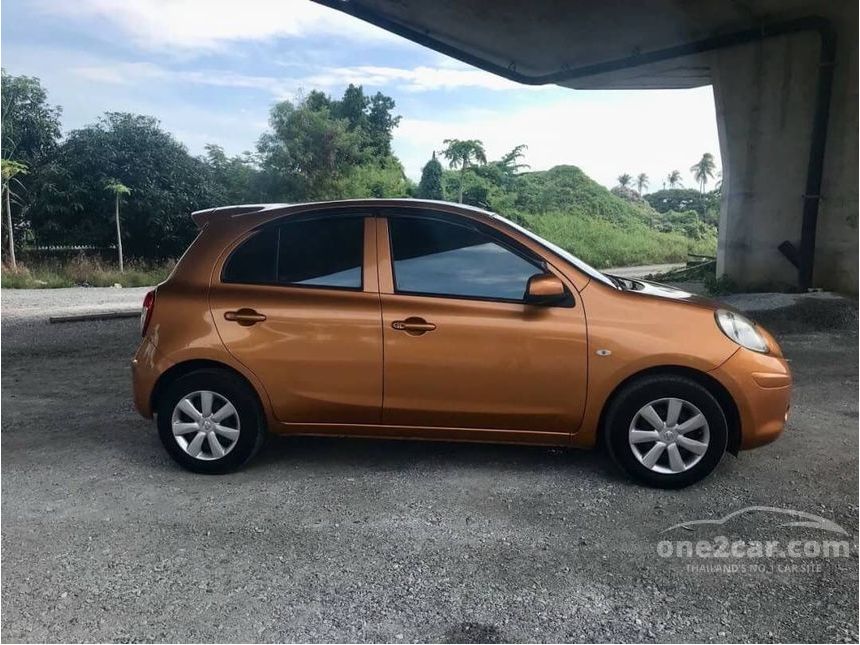 Nissan March 2011 EL 1.2 in กรุงเทพและปริมณฑล Automatic Hatchback สีส้ม ...