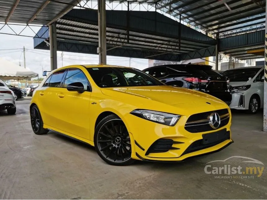 Recon 2019 Unreg Mercedes-Benz A35 AMG 2.0L TURBO 4MATIC NIGHT PACKAGE AERO KIT - Carlist.my