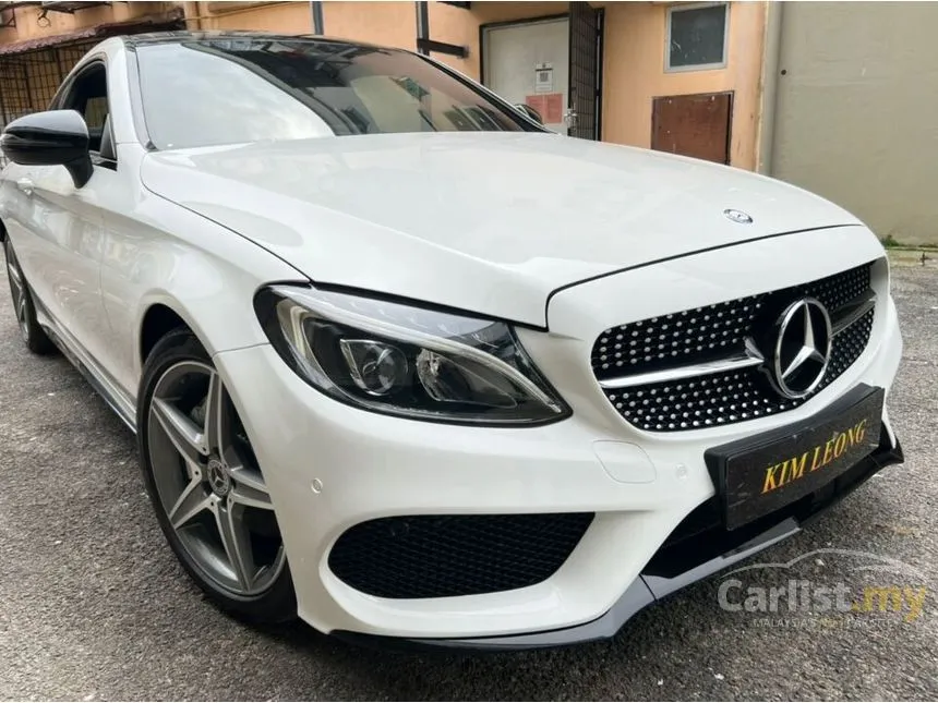 Used 2016 Mercedes-Benz C200 COUPE 2 DOOR/ AMG BODY KIT/ ORI MILEAGE ...