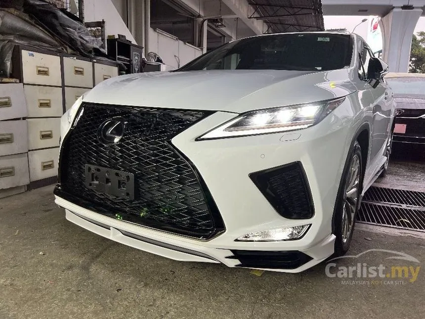 Recon Lexus RX300 F-SPORT 4WD FACELIFT BLACK INTERIOR BSM PRE CRASH LKA HUD 2020 JAPAN UNREG ...