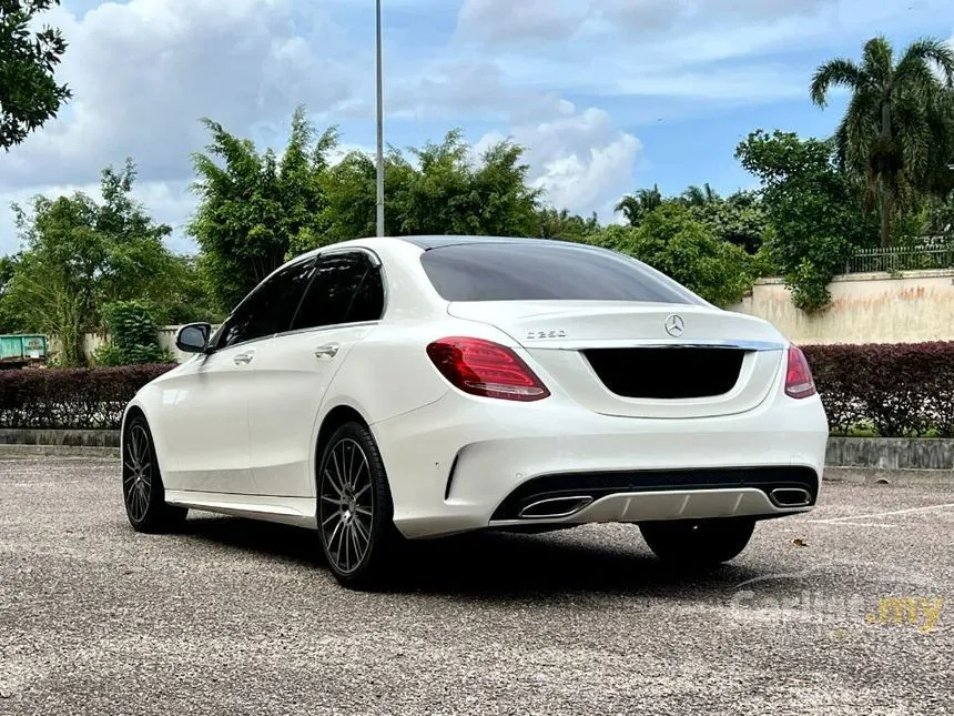 Used -2016 Mercedes Benz C250 AMG LINE 2.0 RED Interior Panaromic ...