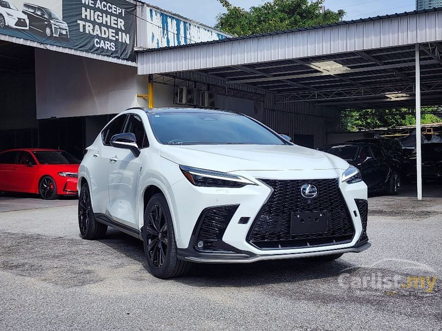 Recon 2023 Lexus NX350 2.4 F Sport SUV (GRADE 5A) RED&BLACK INTERIOR ...