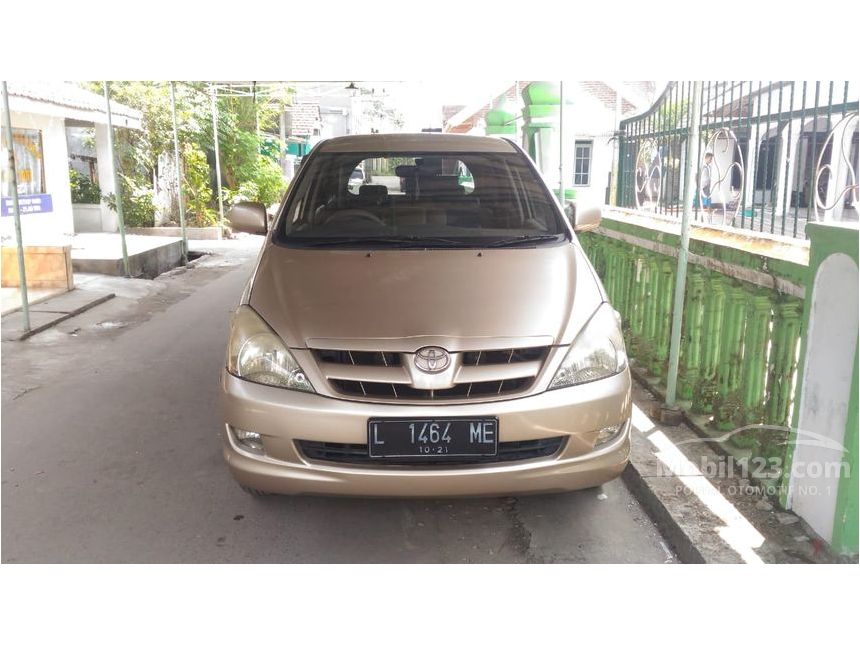 Jual Mobil Toyota Kijang Innova 2005 G 2.0 di Jawa Timur Manual MPV ...