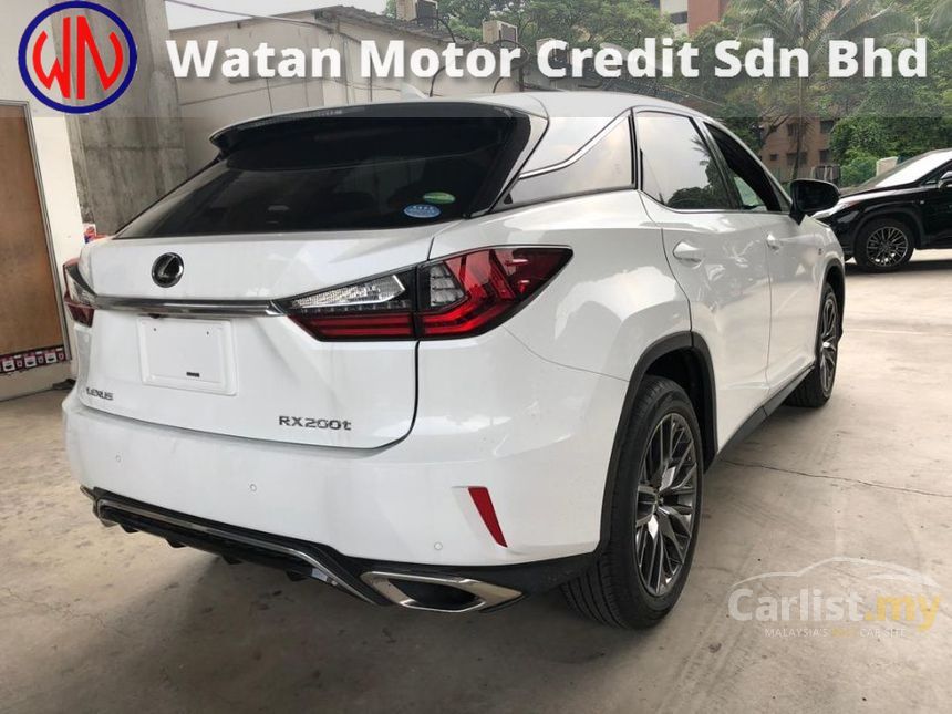 Recon 2017 Lexus RX200 t F Sport UNREG,FULLSPEC,TRUE YEAR CAN PROVE ...