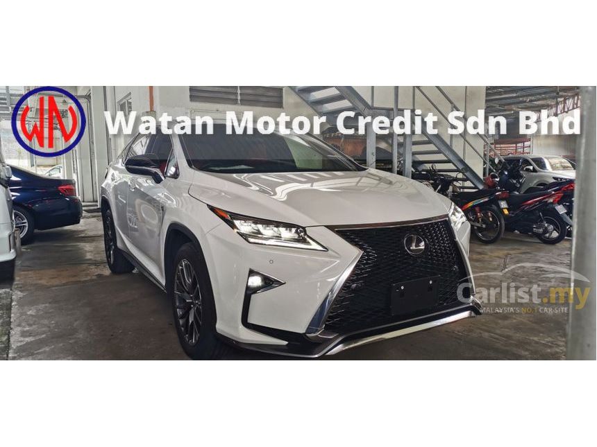 Recon 2017 Lexus RX200 t F Sport UNREG,FULLSPEC,TRUE YEAR CAN PROVE ...