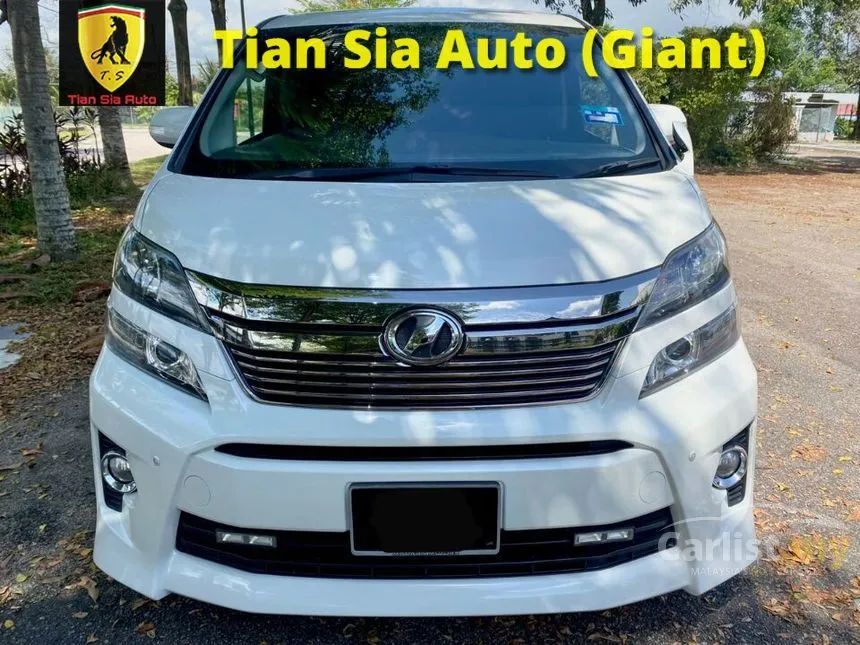 Used 2013 Toyota Vellfire 2.4 Z MPV - Carlist.my