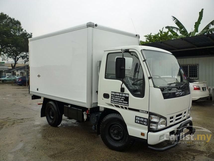 New Isuzu NKR55 N Series Box Van Bonded 10ft and 12ft 4500kg New Lorry ...
