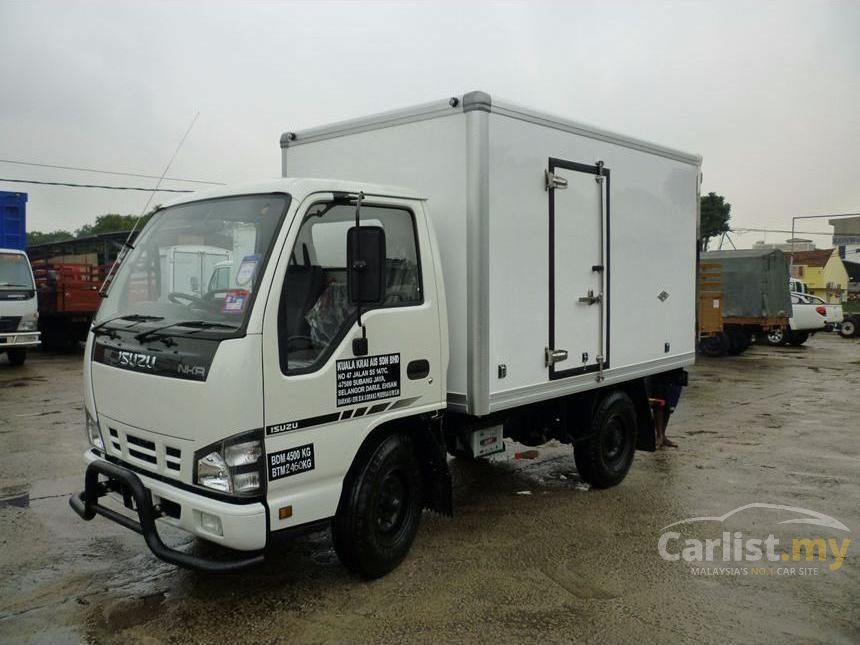 New Isuzu NKR55 N Series Box Van Bonded 10ft and 12ft 4500kg New Lorry ...