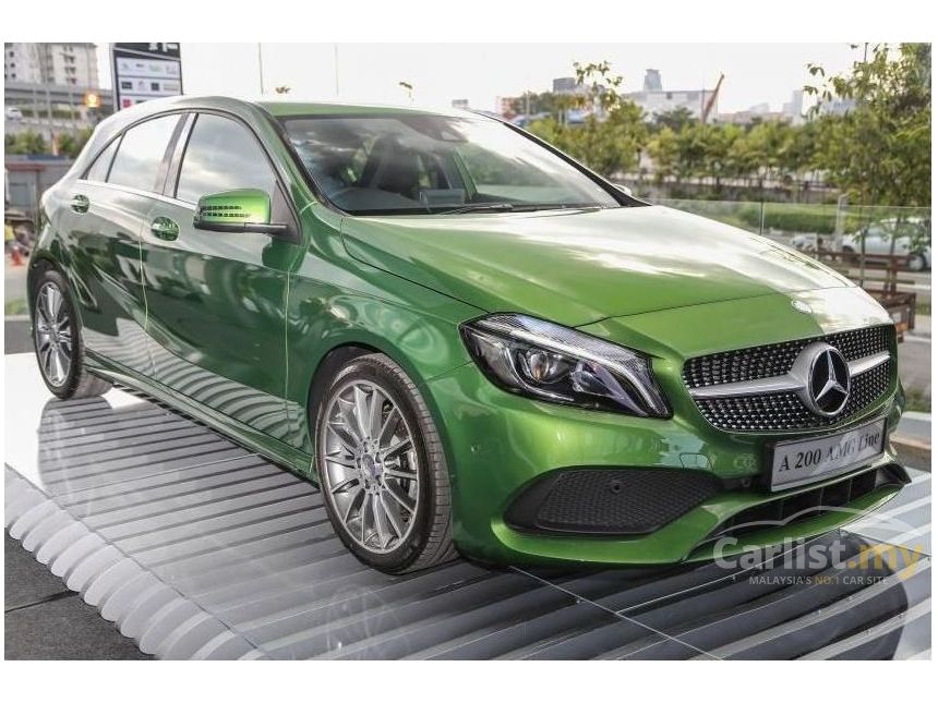 Mercedes-Benz A200 2016 AMG 1.6 in Selangor Automatic Hatchback Green ...