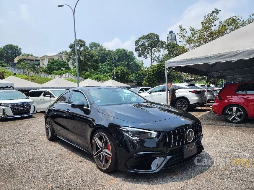Recon 2021 Mercedes-Benz CLA45 AMG 2.0 S 4Matic Coupe - JAPAN - Grade ...