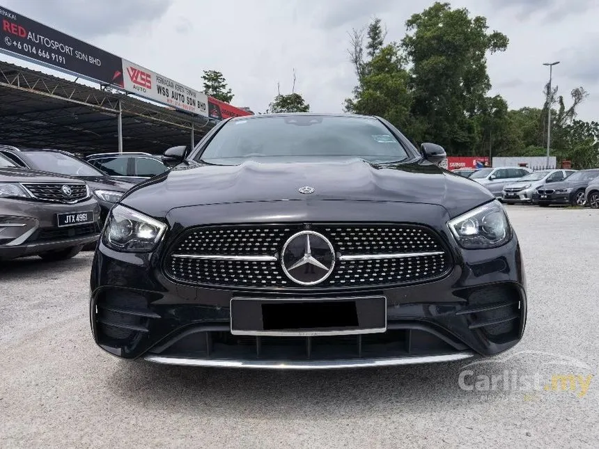 Used 2022 Mercedes-Benz E300 2.0 AMG Line New Facelift Model Full ...
