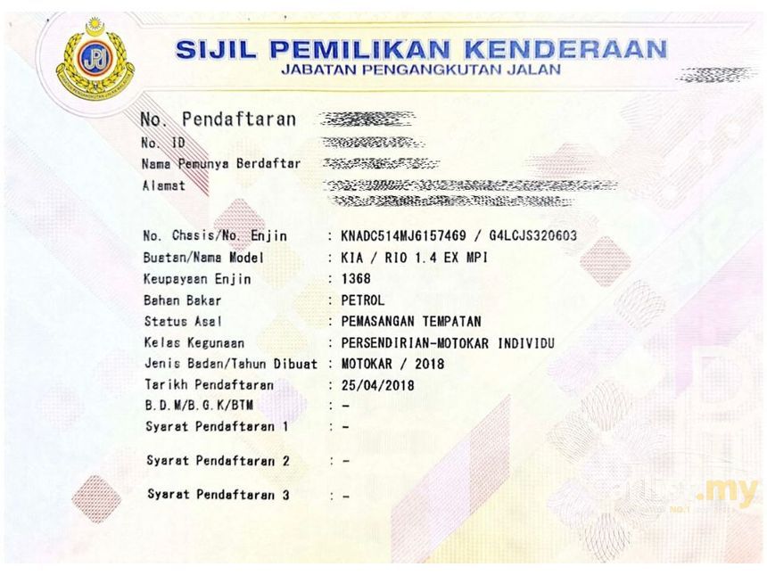 Used 2018 Kia Rio 1.4 EX Hatchback (SunRoof) - Carlist.my