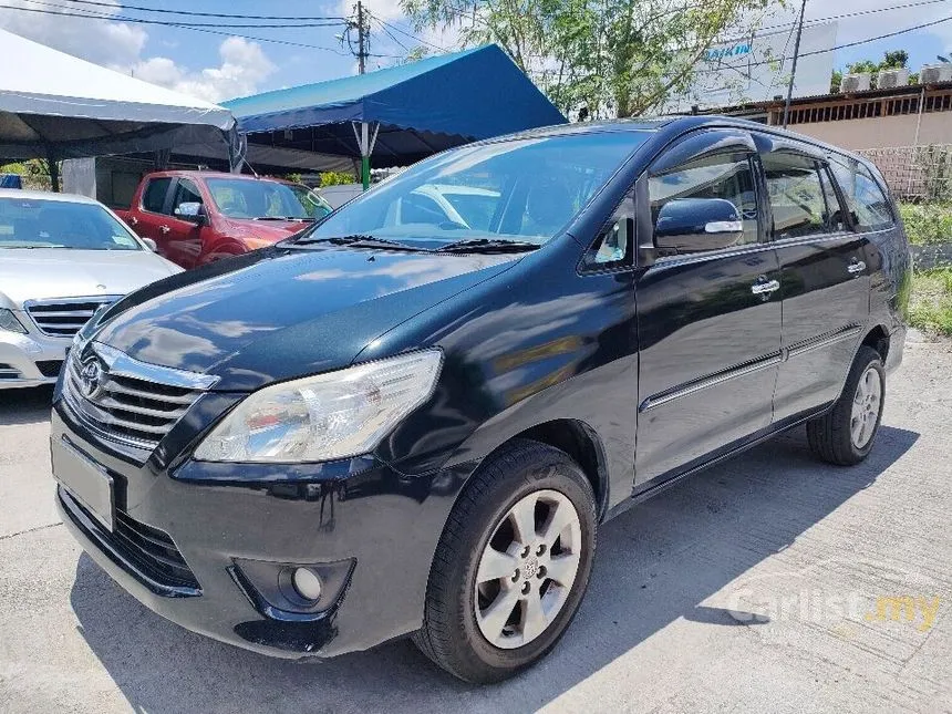 Used TOYOTA INNOVA 2.0 G-SPEC RM100 FL ON FACELIFT ORI PAINT - Carlist.my