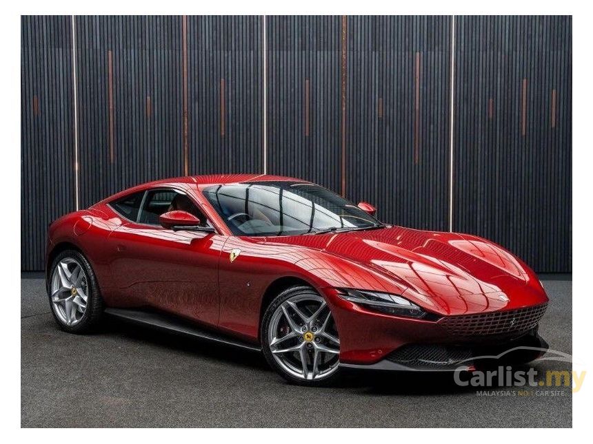 Recon 2022 Ferrari Roma 3.8T V8 F1 DCT Rosso Fiorano High Spec UK Import Carbon Pack Passenger ...