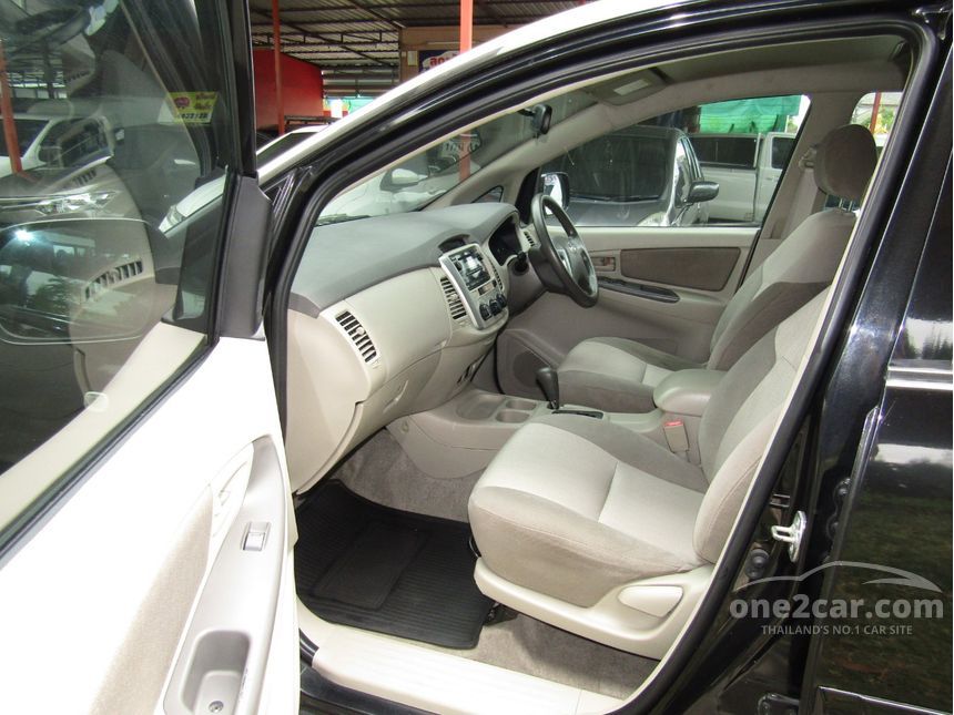 Toyota Innova 2011 (ปี 11-15) G 2.0 เกียร์อัตโนมัติ สีดำ | One2car.com ...