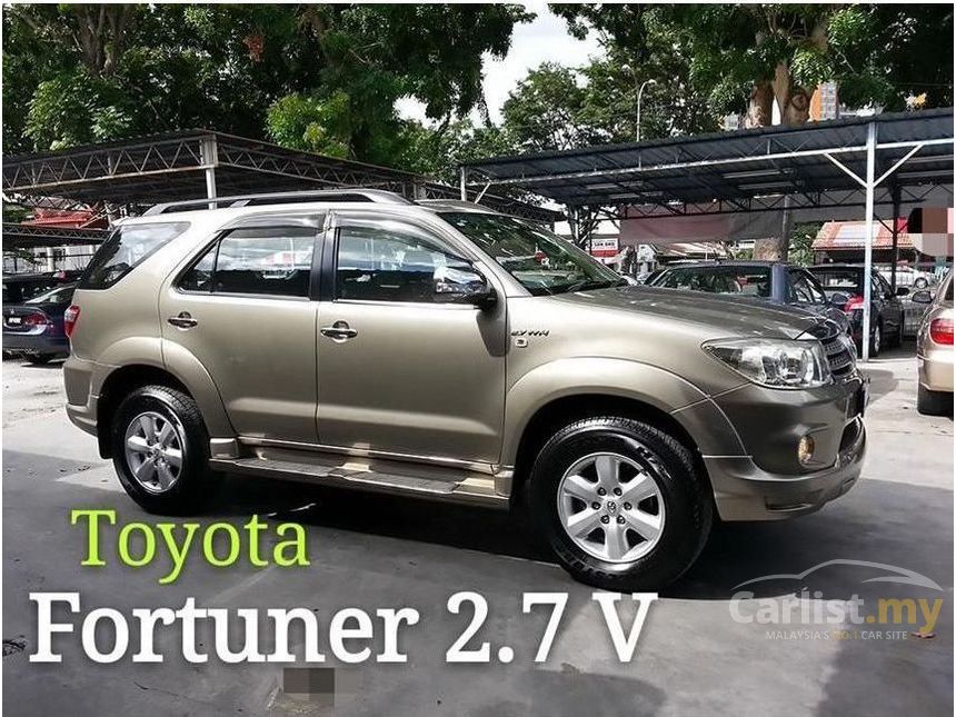 Used 2010 Toyota Fortuner 2.7 V TRD Sportivo - Carlist.my