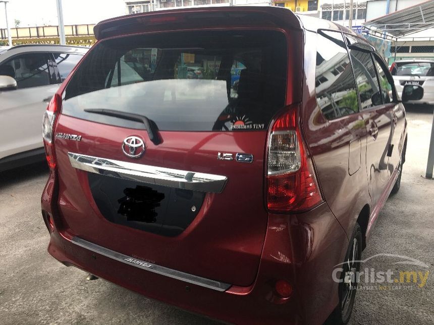 Toyota Avanza 2017 S 1.5 in Perak Automatic MPV Red for RM 61,300 ...