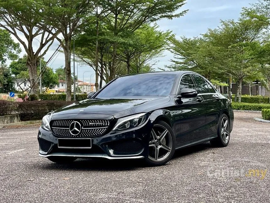 Used 2018 Mercedes Benz C200 2.0 AMG LINE Red Interior - Carlist.my