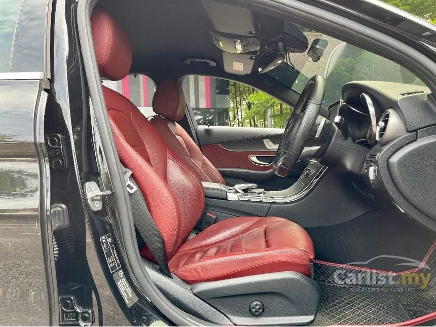 Used 2018 Mercedes Benz C200 2.0 AMG LINE Red Interior - Carlist.my