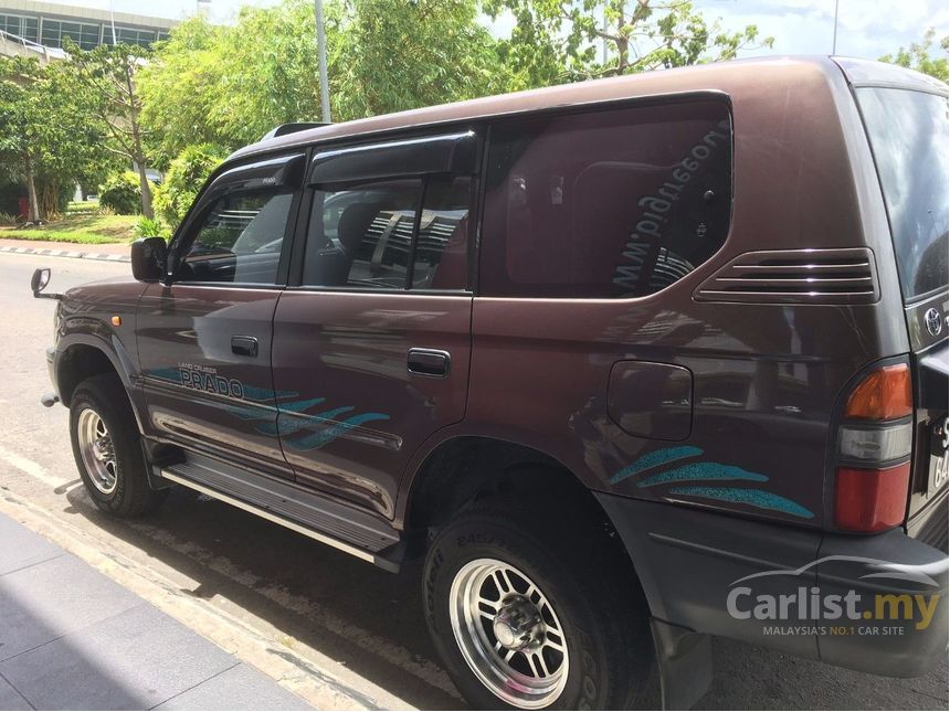Toyota Land Cruiser Prado 1997 2.8 in Sabah Manual SUV Maroon for RM ...