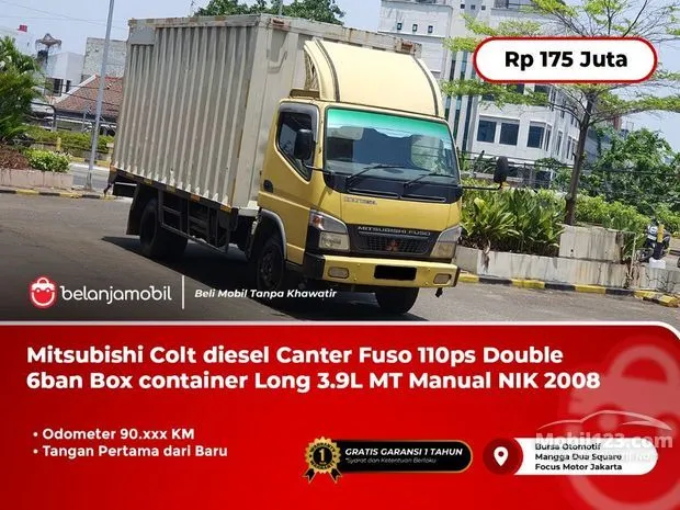 Jual Mitsubishi Colt Diesel FE73 110PS (6 Wheels) Bekas di Indonesia Harga Murah, Kondisi ...