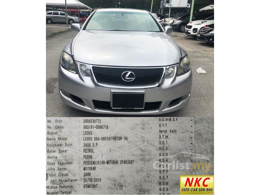Lexus GS350 2006 3.5 in Kuala Lumpur Automatic Sedan Silver for RM ...