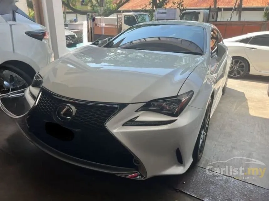 Used Lexus RC 200T 2.0(A) F SPORT TURBO 2 DIGITS RED LEATHER - Carlist.my