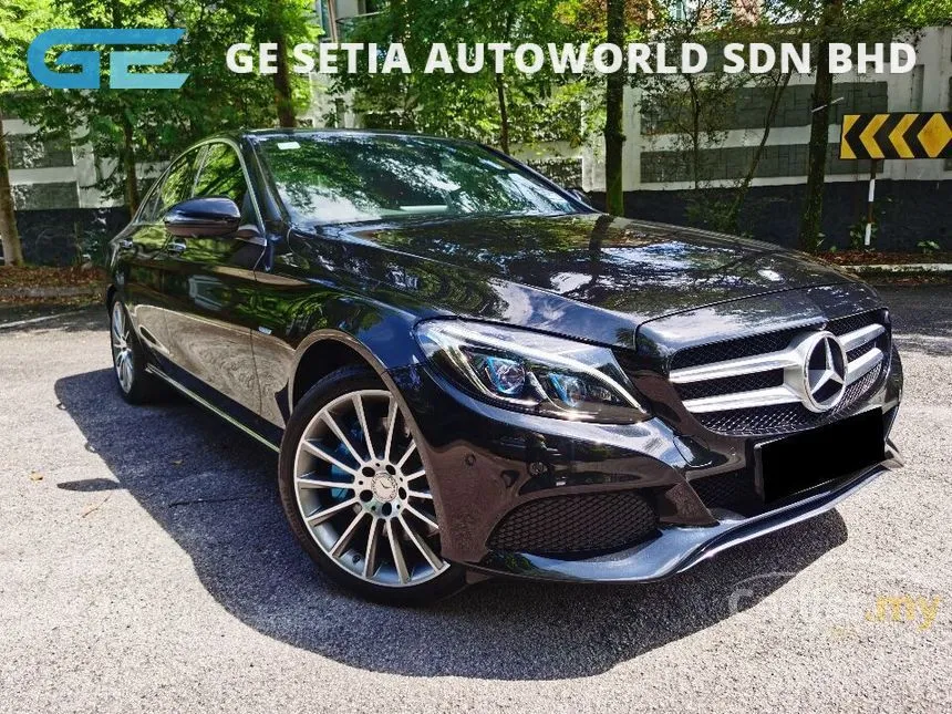Used 2016 Mercedes-Benz C350 e 2.0 Avantgarde AMG Line [ SPECIAL RED WINE LEATHER ] [UNDER ...
