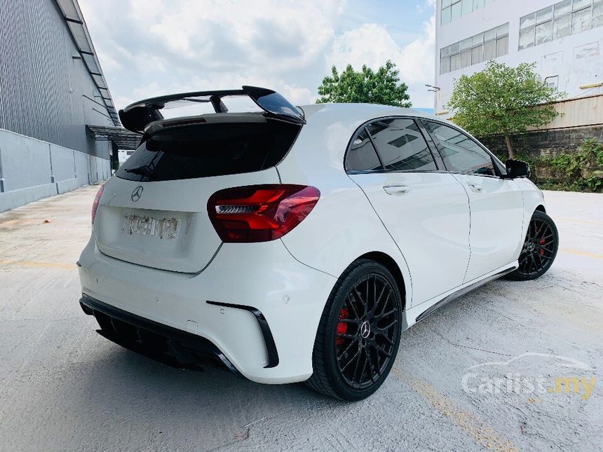 Recon 2016 Mercedes-Benz A45 AMG 2.0 4MATIC FACELIFT UNREG Sunroof Harman Kardon Bucket Seat ...
