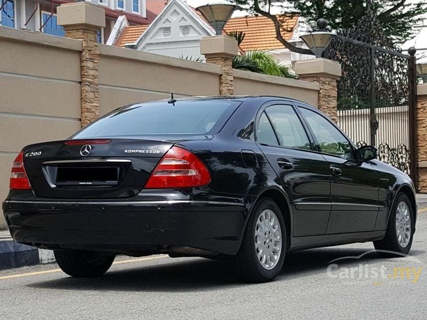 Mercedes-Benz E200K 2006 Elegance 1.8 in Penang Automatic Sedan Black ...