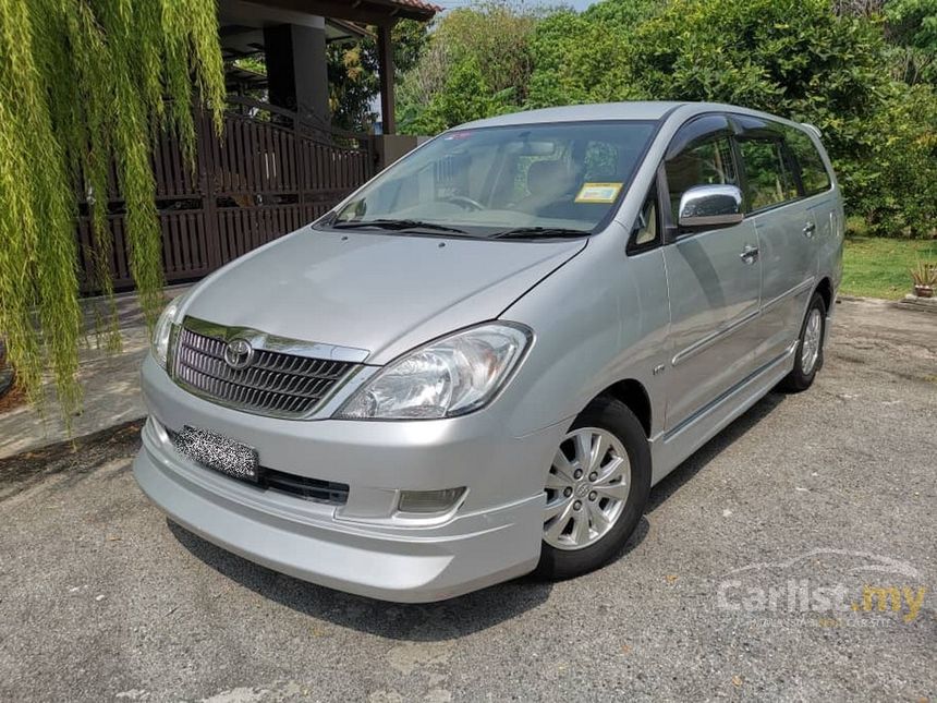 Toyota Innova 2006 G 2.0 in Penang Automatic MPV Silver for RM 27,800 ...