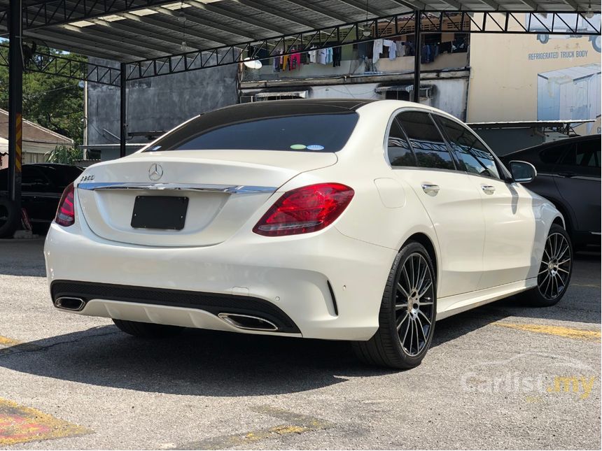 Recon 2015 Mercedes-Benz C250 2.0 AMG Sedan P.ROOF_RED SEAT_BURMESTER ...