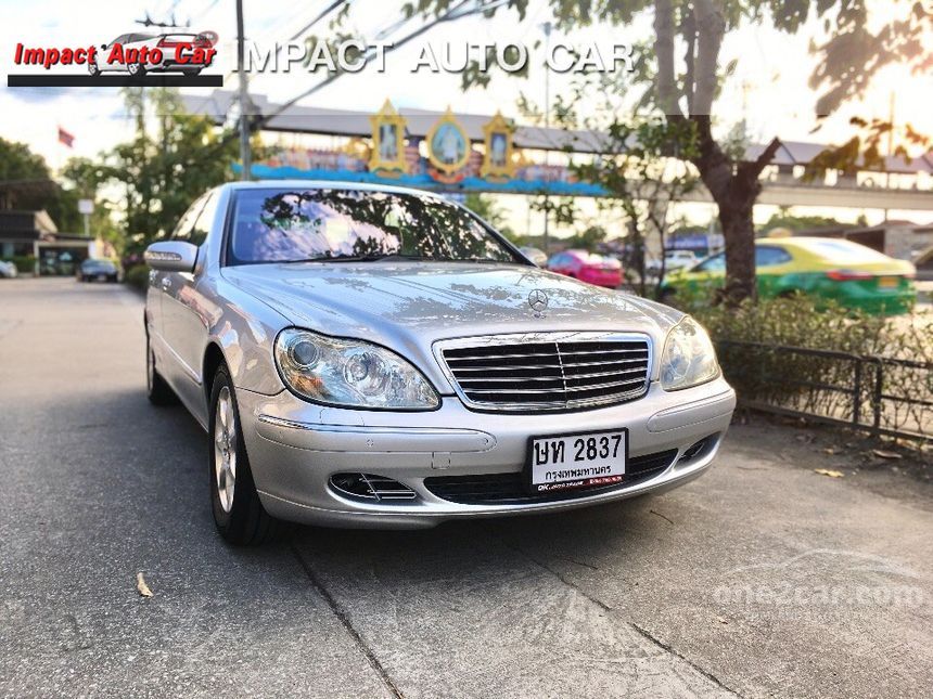 Mercedes-Benz S280 2004 2.8 in กรุงเทพและปริมณฑล Automatic Sedan สีเงิน for 428,000 Baht ...